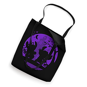 Disney Stitch and Angel Trick or Treat Halloween Tote Bag