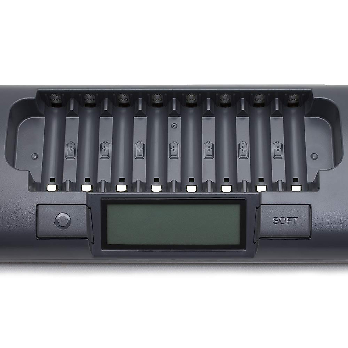 Powerex MH-C800S 8-Cell Smart Charger for AA / AAA NiMH / NiCD,Grey