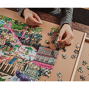 Alien Attack Sci-Fi Classics 1000-Piece Jigsaw Puzzle for Adults | Interactive Brain Teaser, Educational Toys & Games, Home Activities Building Kit for Creative Play | Nostalgic Gifts and Collectibles