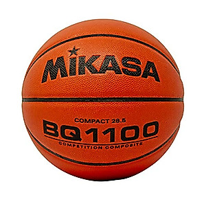 Mikasa BQ1100 Competition Basketball (Official Size), orange