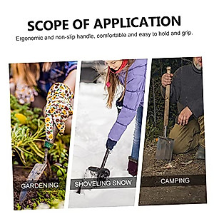 GANAZONO 1pc Puller Portable Accessories Shovel Moving Outdoor Rake Backing Casrt Women Weeder Process Soil- Forging Planting Tool Garden Iron Multipurpose Snow Loosening Weeding Gifts