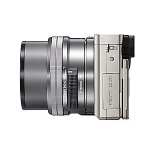 Sony Alpha a6000 Mirrorless Digital Camera with 16-50 mm Lens 24.3MP (Silver)