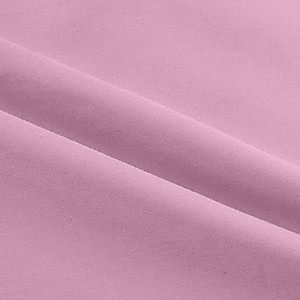 ZDRZK Return Pallets Two Piece Pajama Set For Women Linen Sets For Women 2 Piece Summer Loose Comfy Short Sleeve Crop Top Tshirt Wide Leg Pants Set Matching Lounge Sets Pink M