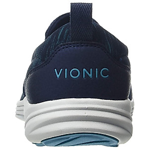 Vionic Women's Agile Kea Slip On (Navy/Turquoise, 6.5)