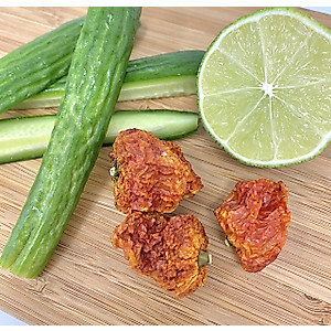 G GT LEAF Carolina Reaper Chili Pepper, Whole Dried (8 Minimum, plus Bonus Peppers)