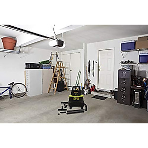 Koblenz WD-5K US 5-Gallon Wet/Dry Vacuum, Black w. Green Accents