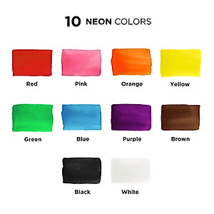 Chalkola 10 Fine Tip Liquid Chalk Markers for Chalkboard Signs, Blackboard, Window, Labels, Bistro, Glass, Car (10 Pack 3mm) - Wet Wipe Erasable Ink Chalk Board Markers, 3mm Reversible Tip Chalk Pens