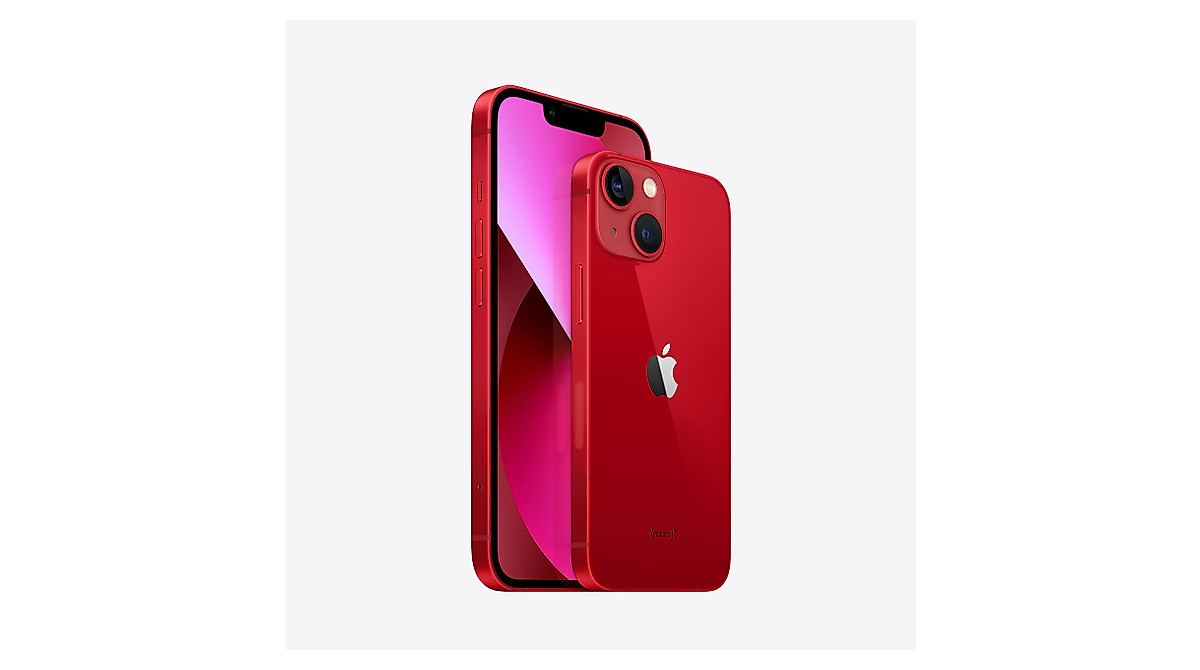 Apple iPhone 13 256GB (PRODUCT)RED - Unlocked Renewed Premium