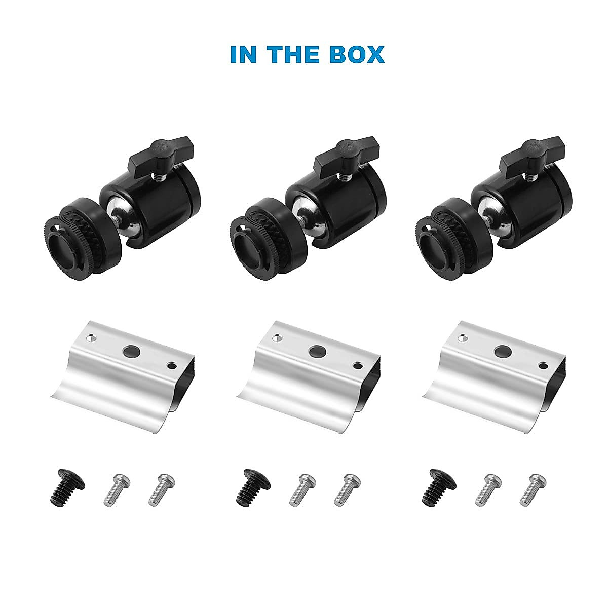 LANMU Vinyl Siding Mount Compatible with Blink Outdoor Camera, No-Hole Needed Hooks Clips and Mounting Bracket for Mounting Blink Camera, Accessories, Weatherproof, Easy to Use (3 Pack)