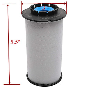 iFJF 68235275AA Fuel Filter Element Replacement for Ram 1500 3.0L V6 2014-2019 Ecodiesel Engine 10 Micron Replaces WF10245 CS11997
