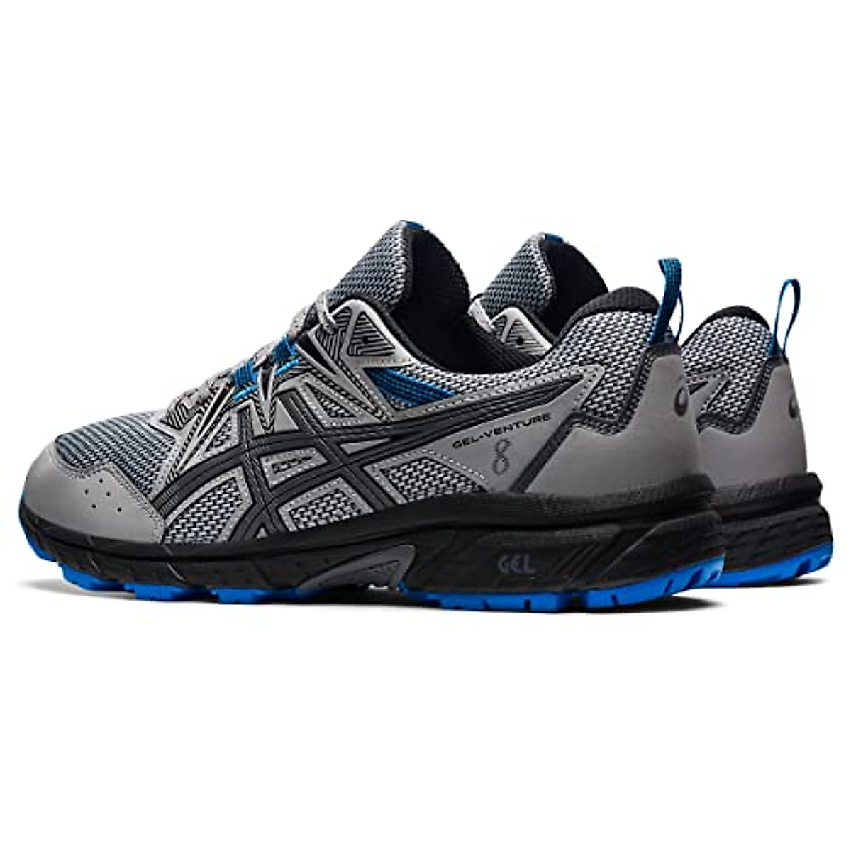 ASICS Men's Gel-Venture® 8 Running Shoes, 9.5, Sheet Rock/Electric Blue