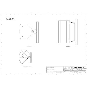 JBL Professional EON700 Series Universal Yoke Mount