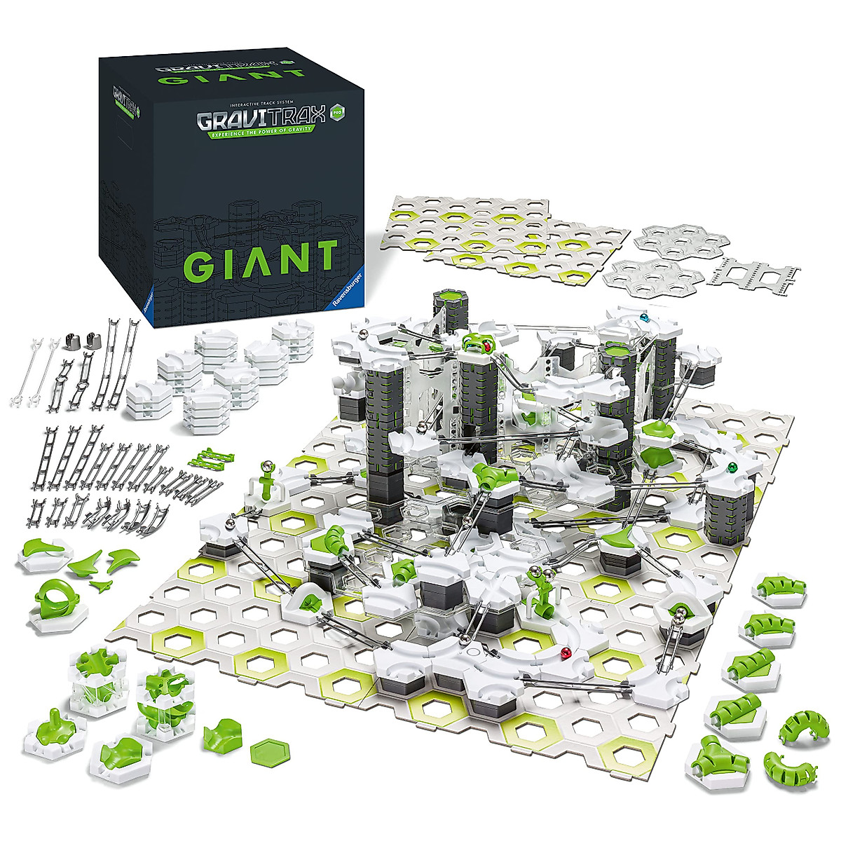 Ravensburger GraviTrax PRO Giant Set - Innovative Marble Run & STEM Toy | Engaging Construction Game | Compatible with All GraviTrax Sets | Ideal for Boys & Girls Aged 8 & Up - Amazon Exclusive