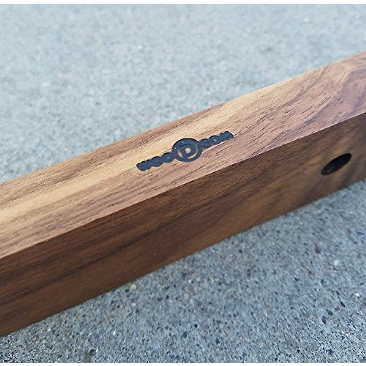 wooDsom Fridge Mount, Magnetic Knife Holder (Walnut, 12 inches)