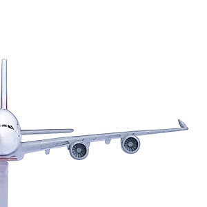 Bswath Model Plane 1:400 Scale Model A380 Model Airplane Diecast Airplanes Metal Plane Model for Gift