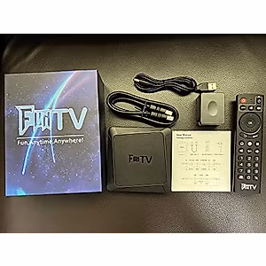 HTV Box PK funtv Box Chinese 2023 Funtv5 Fifth Generation Smart Voice Edition 最新五代 智能语音版 中文电视盒子 機頂盒 最新 高端 海外家庭必备 電視盒子 300+ 中港台頻道 直播 5天回放 華語 粵語 100k+ 海量高清影視劇集免費看
