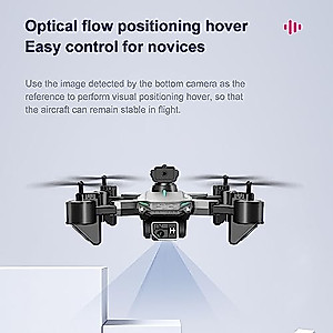 Drones with Camera for Adults, HD 4K Dual Camera Foldable RC Quadcopter for Beginners Gift, 50 X Zoom Mini Drone Support 3D Flip, Altitude Hold, Trajectory Flight