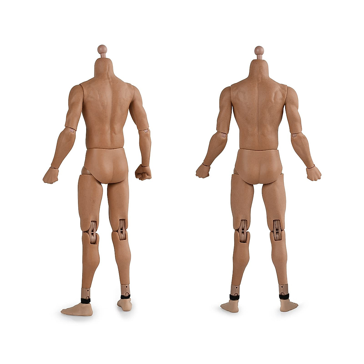 DS. DISTINCTIVE STYLE 1/6 Scale Male Body Narrow Shoulder Standard 12 Inch Action Figure with 8 Interchangeable Hands for Most Head Sculpt