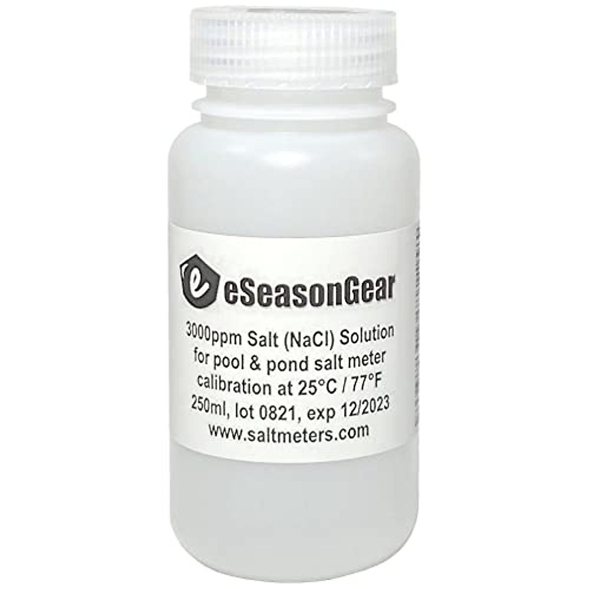 eSeasongear 3000 PPM Salt Meter Tester Calibration Solution, 230 ml, for SALT-3000 SALT-3050 Salt Meter Calibration.