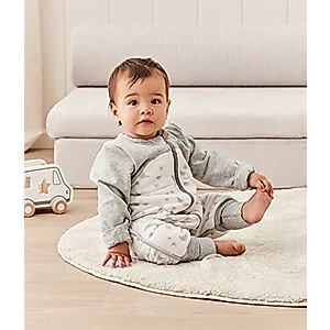 Love to Dream Warm Baby Sleep Suit (12-24 Mo), Super Soft Temp Regulating Sleeping Sack, 2.5TOG Warm Wearable Blanket, White
