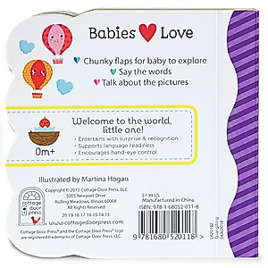 Things That Go Chunky Lift-a-Flap Board Book (Babies Love)