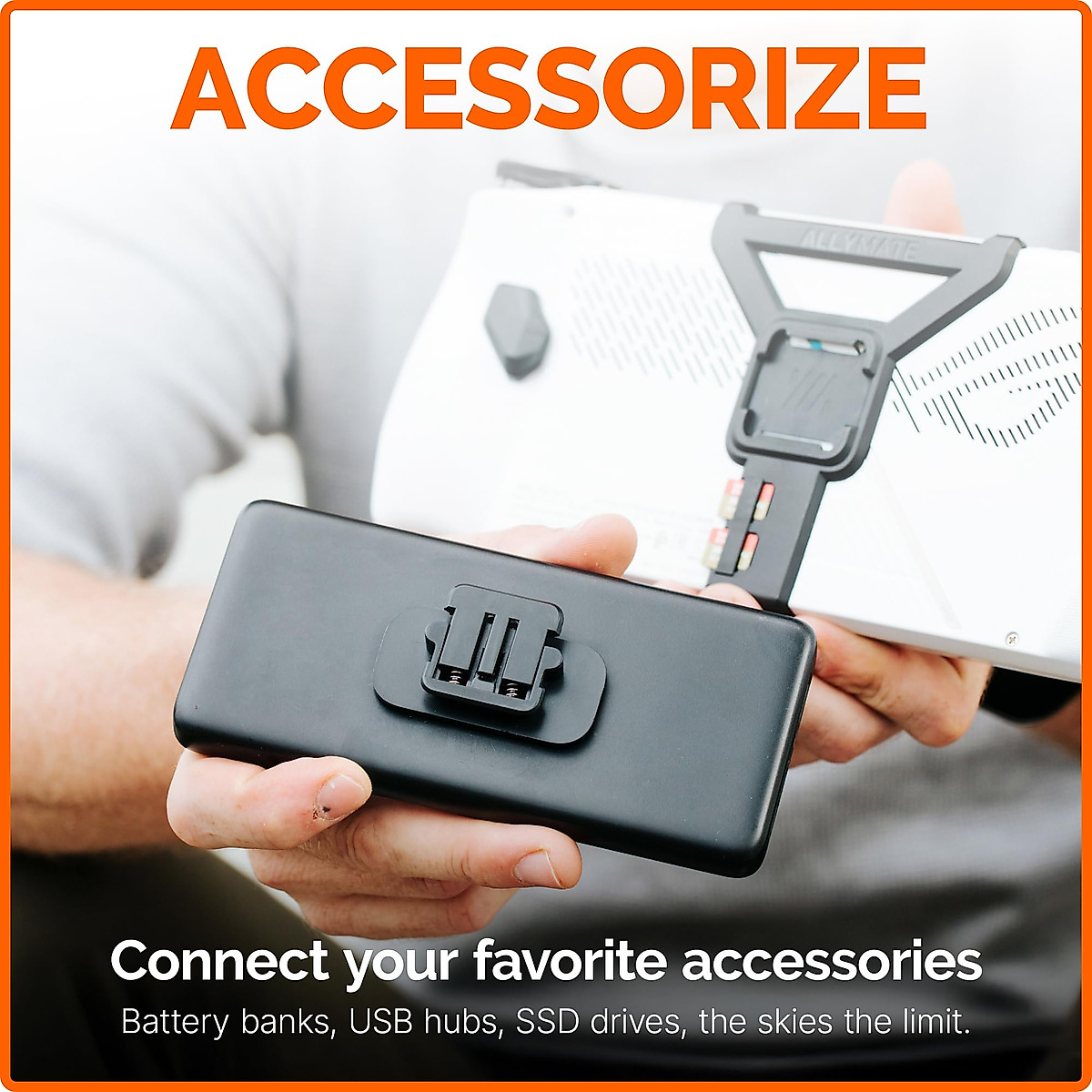 Mechanism Allymate 7-in-1 Bundle | ROG Ally Kickstand, Battery, SSD, USB-C Hub, VESA & Wall Mounting Kit | Mount Anything to Your ROG Ally & It to Anything | Case Friendly ASUS ROG Ally Accessories