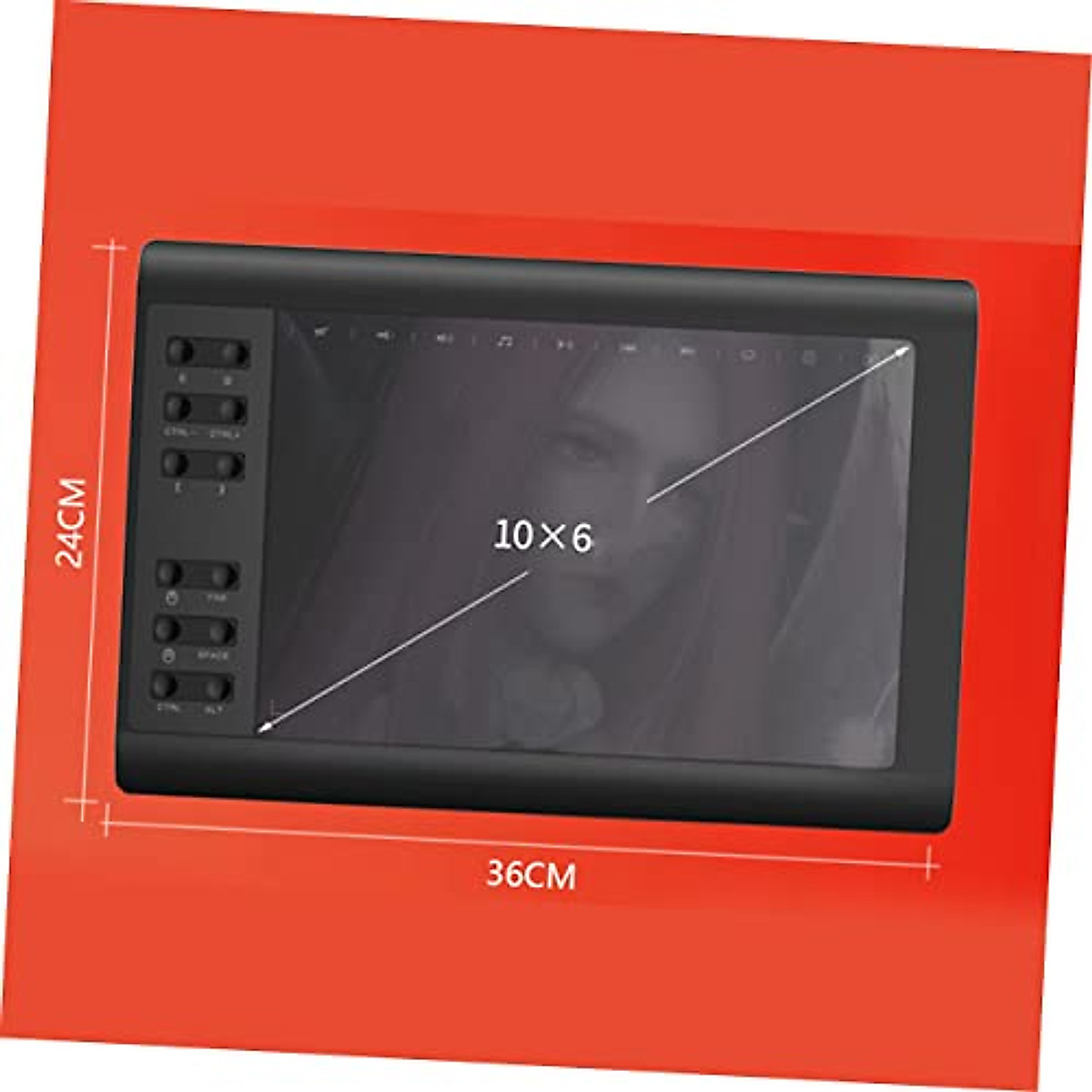 Mobestech Drawing Tablet Graphics Tablet Writing Tablet Digital Tablet Writing Board G10