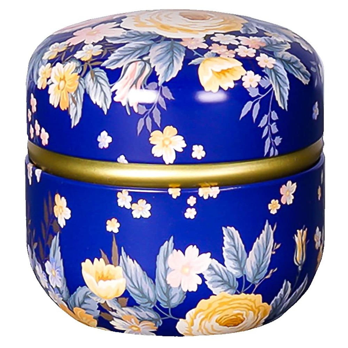 Topwon Body Powder Container with Powder Puff for Baby Women Talc Free Dusting Loose Powder Case Home Travel Powder Box (2 Pack)