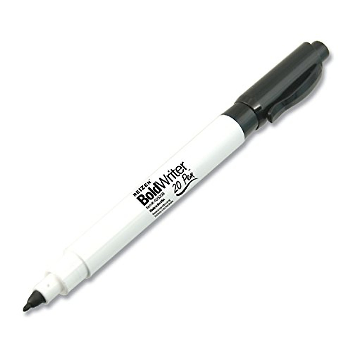 20-20-style BoldWriter 20 Pen - Easy-to-See Bold-Point - Blk - 12 Pack