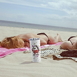 XAIVEZL Sloth Tumbler with Lid and Straw - Sloth Gifts for Women Cute Sloth Travel Coffee Mug - 20 oz Tumbler Mothers Day Birthday Gifts for Women Friend Daughter