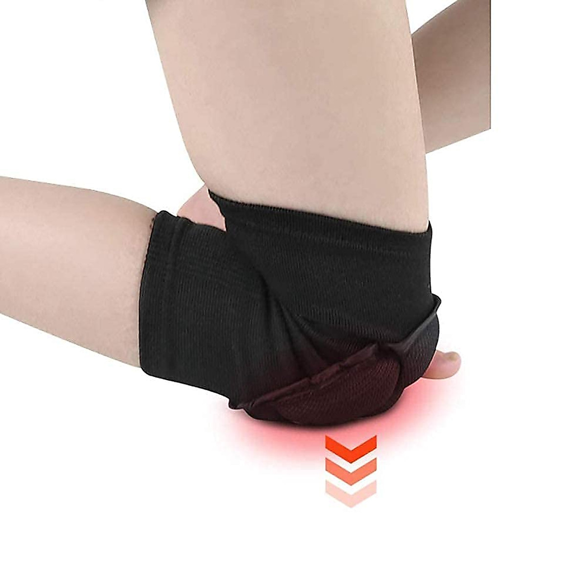 Knee Sleeves Protective Knee Pads, Thick Sponge Collision Avoidance Knee Sleeve Anti-Slip, Outdoor Climbing Sports Riding Protector Suitable for Men&Women