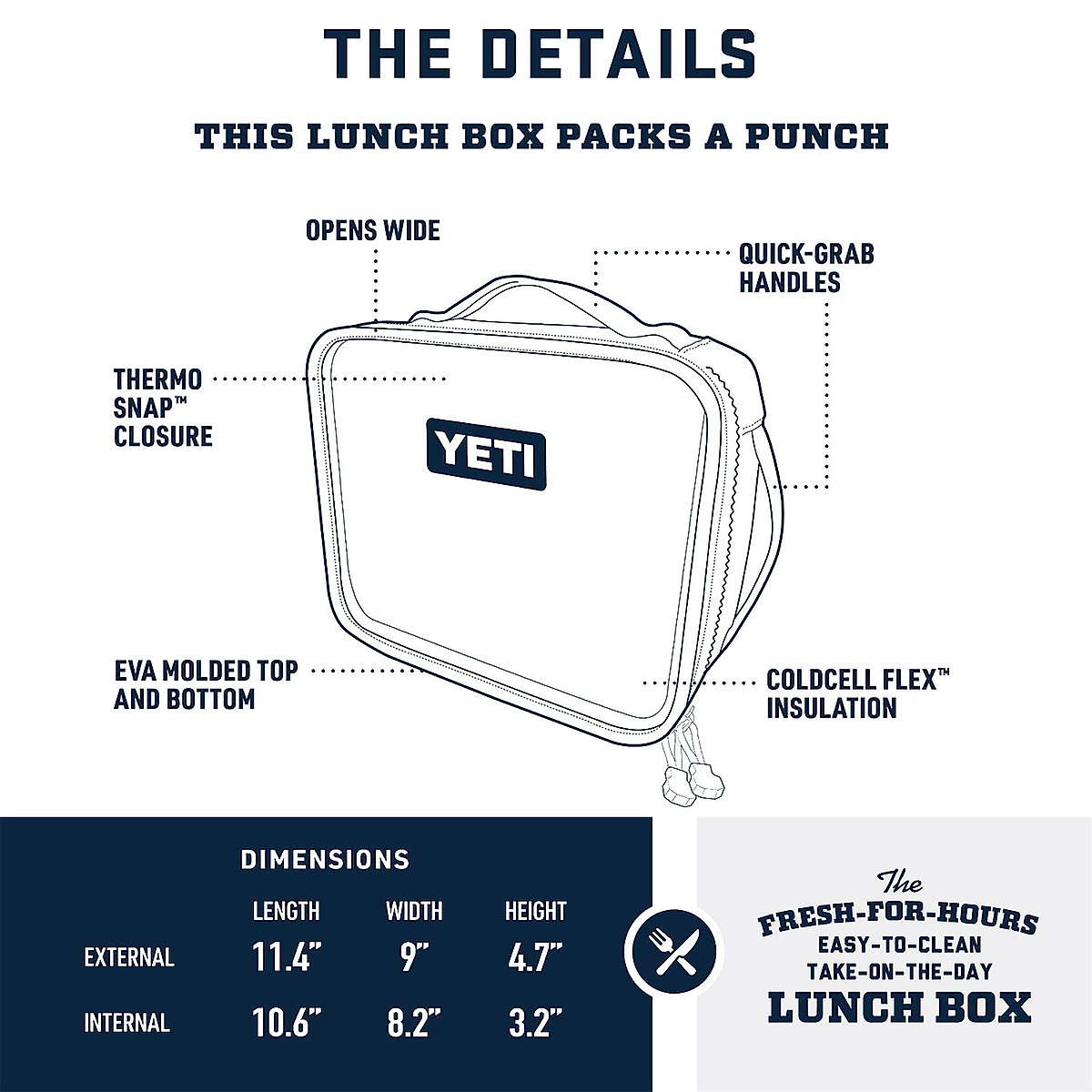 YETI Daytrip Lunch Box, Black