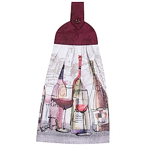 Kay Dee Designs Choice Wine Tie Towel 26.00" x 16.00"