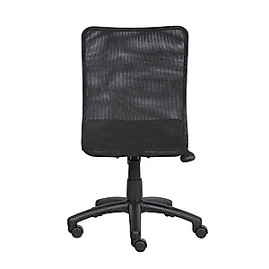 Boss Office Products Budget Mesh Task Chair without Arms in Black