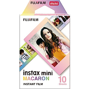 Fujifilm Instax Mini Macaron Instant Film Bundle (10 Exposures, 3-Pack) (3 Items)