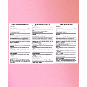 Touchland Power Mist Hydrating Hand Sanitizer JUICY 3-PACK | Watermelon, Peach, Berry | 500-Sprays each, 1 FL OZ (Set of 3)