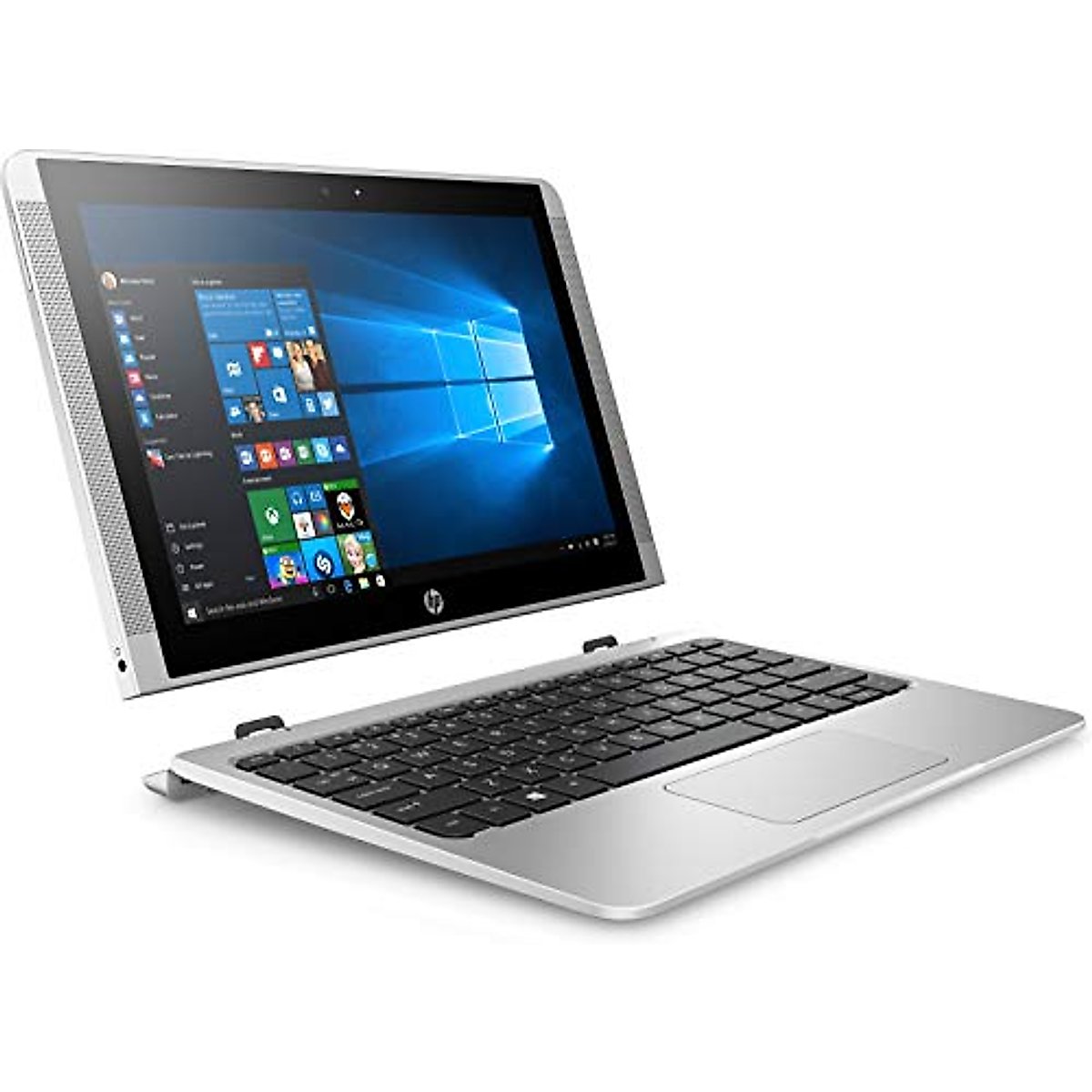 HP 10-P018WM Detachable Laptop, 10.1 IPS Touch Display, Windows 10 Home, Intel Atom X5-Z8350 Processor, 4GB Memory, 64GB eMMC Storage, 802.11 Wirless AC, Active Pen