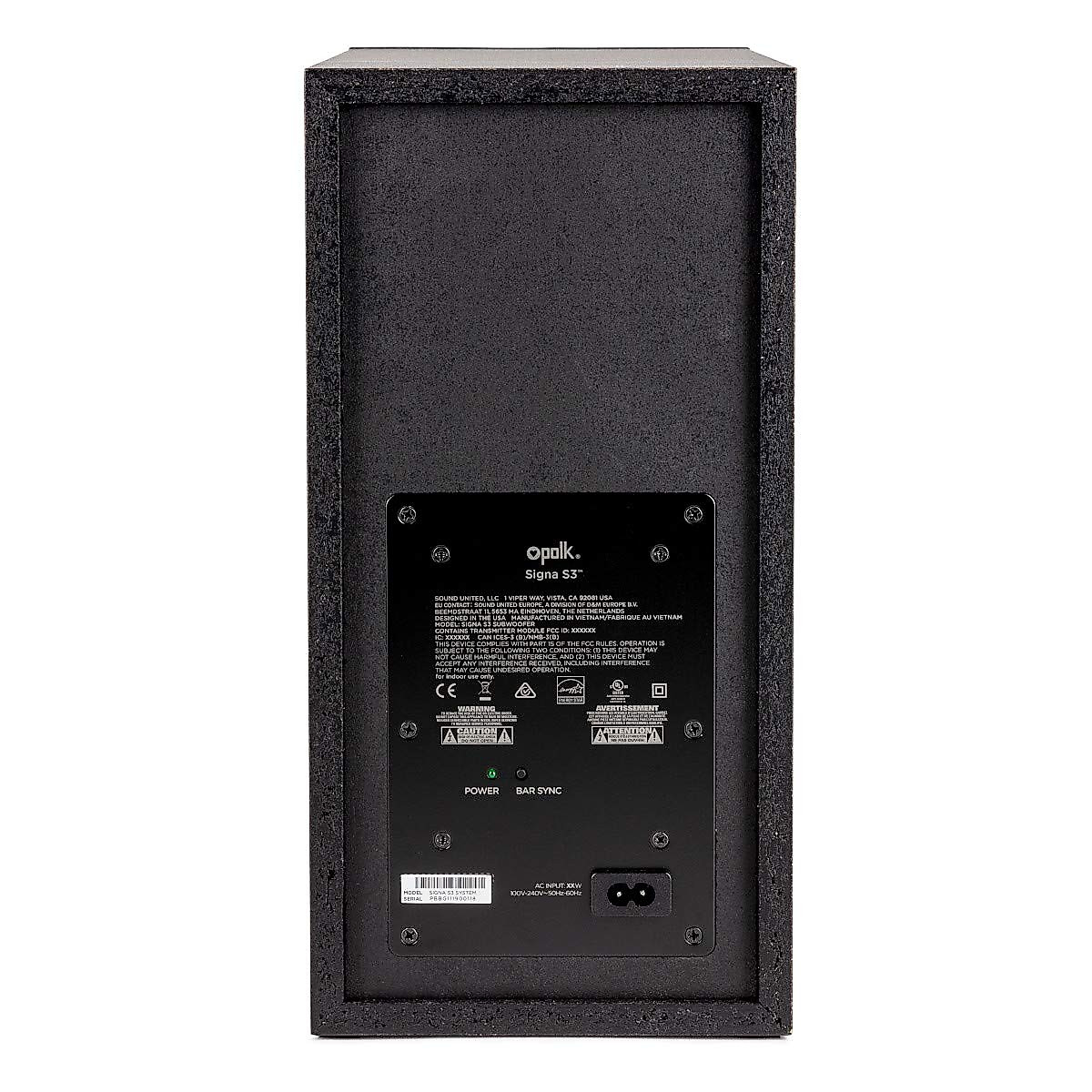 Polk Audio Signa S3 Ultra-Slim TV Sound Bar and Wireless Subwoofer with Built-in Chromecast | Compatible with 8K, 4K & HD TVs | Wi-Fi, Bluetooth | Works with Google Assistant