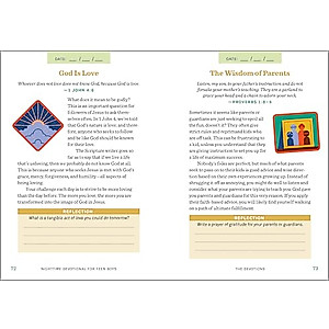 Nighttime Devotional for Teen Boys: 5-Minute Devotions to Guide Daily Reflection