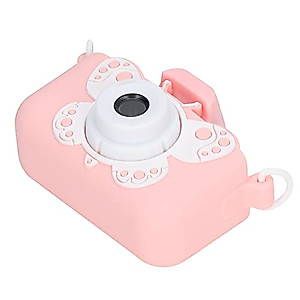 Kids Camera, Mini Cute Portable High Definition Kids Camera 20MP Pink Cartoon Style Video Recording Easy Operation Child Camera for Photo Game Outdoor