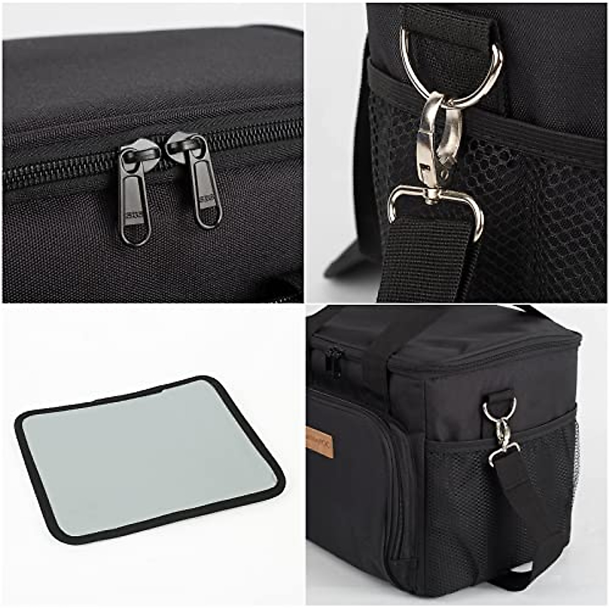 EastMayPoc Lunch Bag for Men - 24L Insulated Lunch Bag, Versatile for Work, Gatherings, Beach - Waterproof, Leak-proof, Sturdy Zipper - Includes Shoulder Strap - Holds 24 Cans