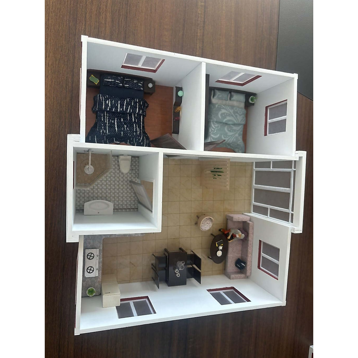 20 Feet Luxury Foldable Tiny House Prefab Villa for Living, Office, Meeting Room, and Classroom - Modern Tiny Home to Live in or Work from Home