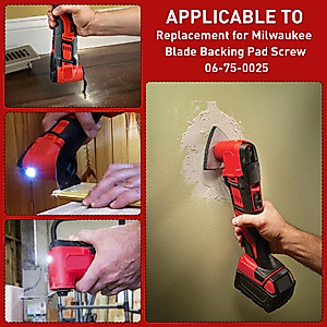 06-75-0025 Blade Backing Pad Screw for Milwaukee 2626-20 M18 Multi-Tool