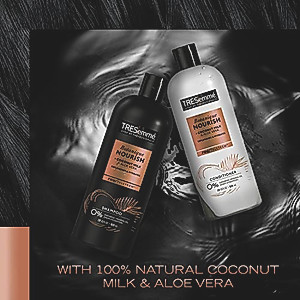 TRESemmé Hydrating Conditioner 4 Count With 100% Natural Coconut Milk and Aloe Vera 28 oz