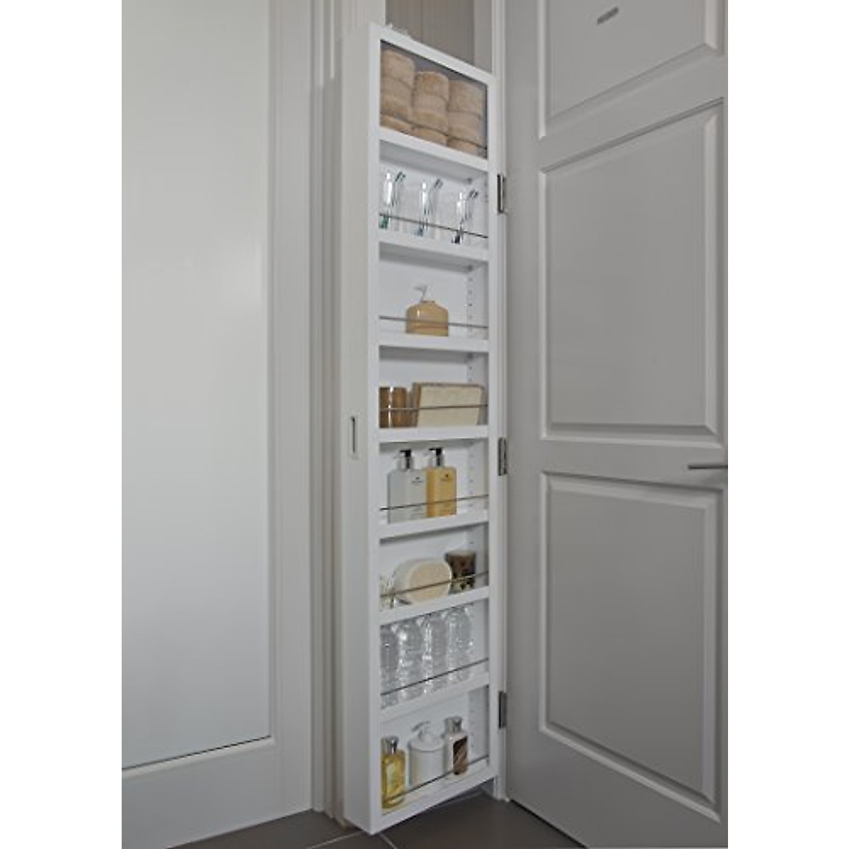 Cabidor Classic | Behind The Door | Adjustable | Medicine Cabinet, Kitchen Cabinet, & Bathroom Storage Cabinet