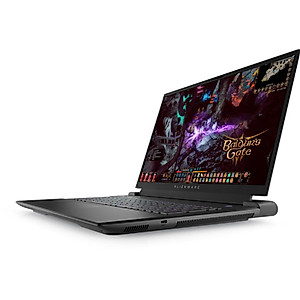 Dell Alienware m18 Laptop (2023) | 18" 1920x1200 FHD+ 480Hz | Ryzen 9-7945HX - 4TB SSD + 4TB SSD Hard Drive - 64GB RAM - Nvidia GeForce RTX 4090 | 32 cores @ 5.4 GHz - 16GB GDDR6X Win 11 Home Black