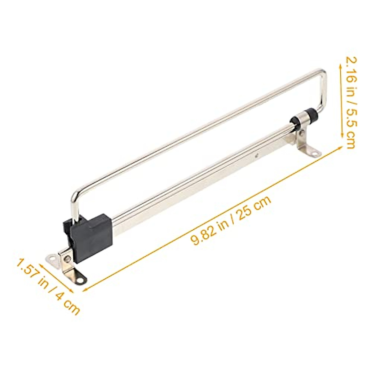 ULTECHNOVO Wall Mounted Coat Rack Retractable Closet Out Rod: Heavy Duty Wardrobe Clothes Hanger Rail Towel Pipe Clothes Rack for Closet Organizer Wall Mounted Shelves
