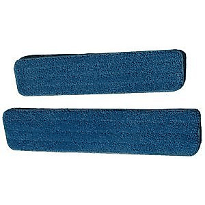 Real Clean 24 Inch Microfiber Wet Mop Pads for Commercial Microfiber Mops (Pack of 2)