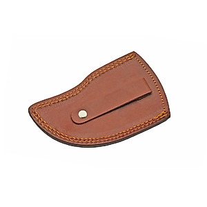 Damascus Steel Blue Pueblo Wood Handle 8 inch Hunting Knife