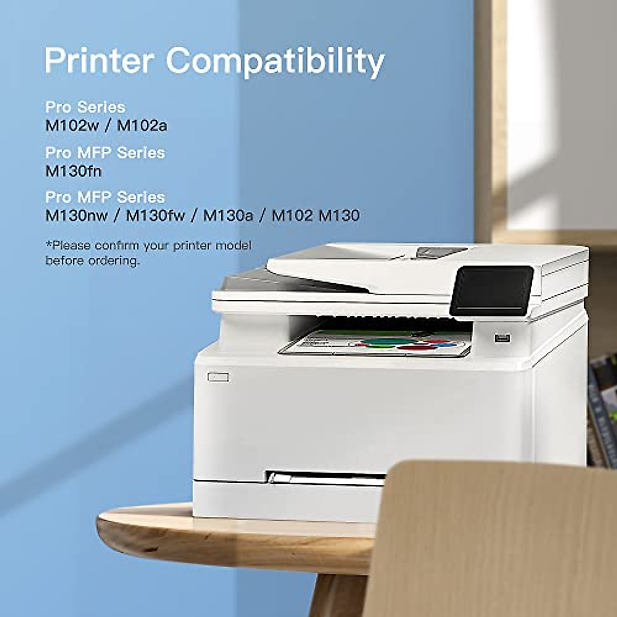 GPC Image Flex Compatible 17A Toner Cartridge Replacement for HP 17A CF217A Toner Cartridge 2 Black Compatible with Laserjet Pro M102w M130nw M130fw M130fn M102a M130a Pro MFP M130 M102 Printer